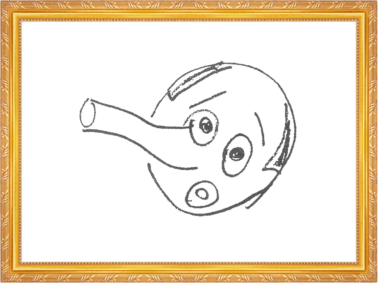 通販生活® ひょっとこ｜記憶スケッチアカデミー｜【公式】カタログハウスの通販サイト